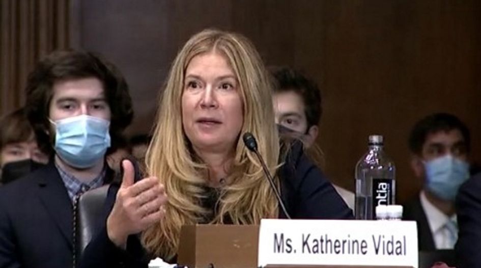 The pressure is on Kathi Vidal as she finally takes charge of the USPTO ...