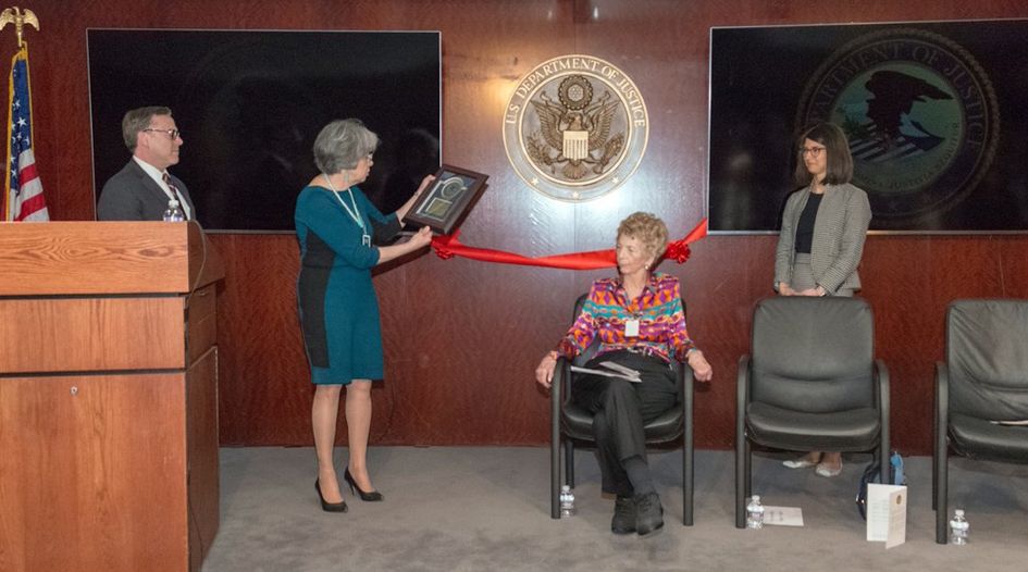 DOJ honours first woman to lead Antitrust Division - Global Competition ...