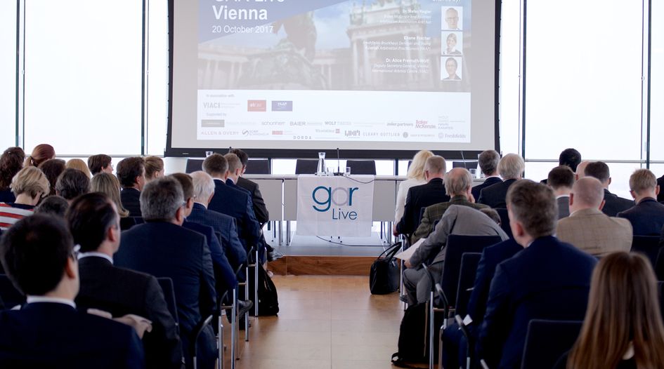 GAR Live Vienna - in pictures - Global Arbitration Review