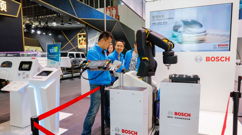 Bosch bags rare pre-trial preliminary injunction in Chinese trade ...