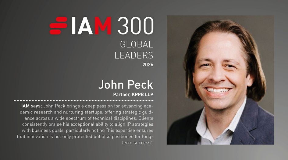 Strategy 300 Global Leaders 2026 - John Peck - IAM